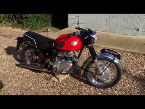 1957 Royal Enfield Crusader Sports - YouTube