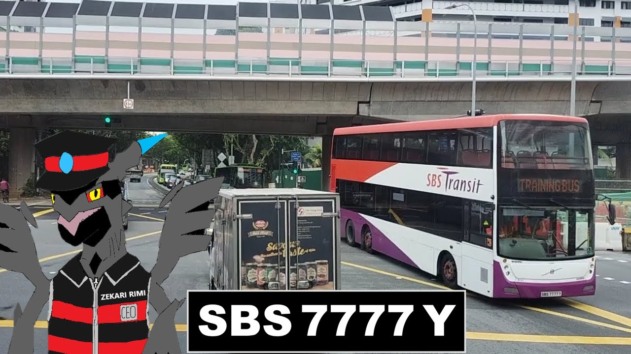 全国1台のみ 超稀な教習車2階建てバス ボルボB9TL Gemilang Coachworks 車体 (SBS7777Y) - YouTube