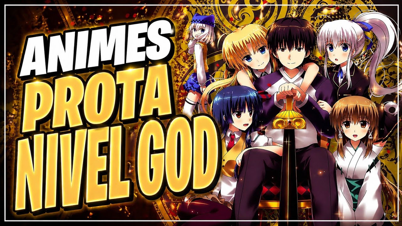 10 ANIMES donde el PROTA es tan FUERTE como un DIOS - YouTube