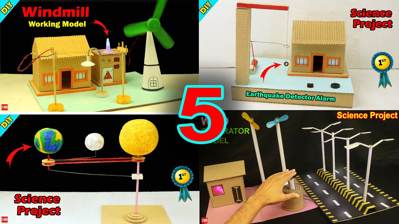 Top 5 New Science Project Ideas for School - Easy Science Project ...