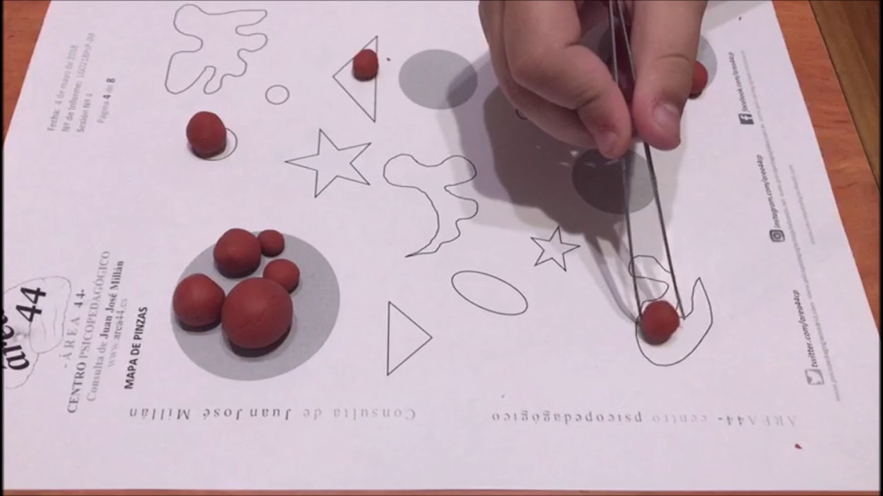 Ejercicios con pinzas - YouTube