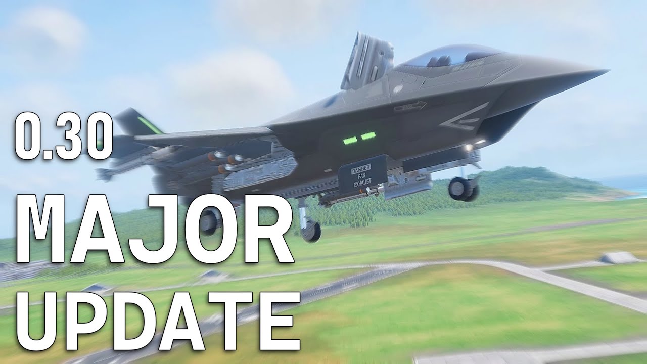 New map, new plane, new ship! [Nuclear Option 0.30 Vortex Update] - YouTube