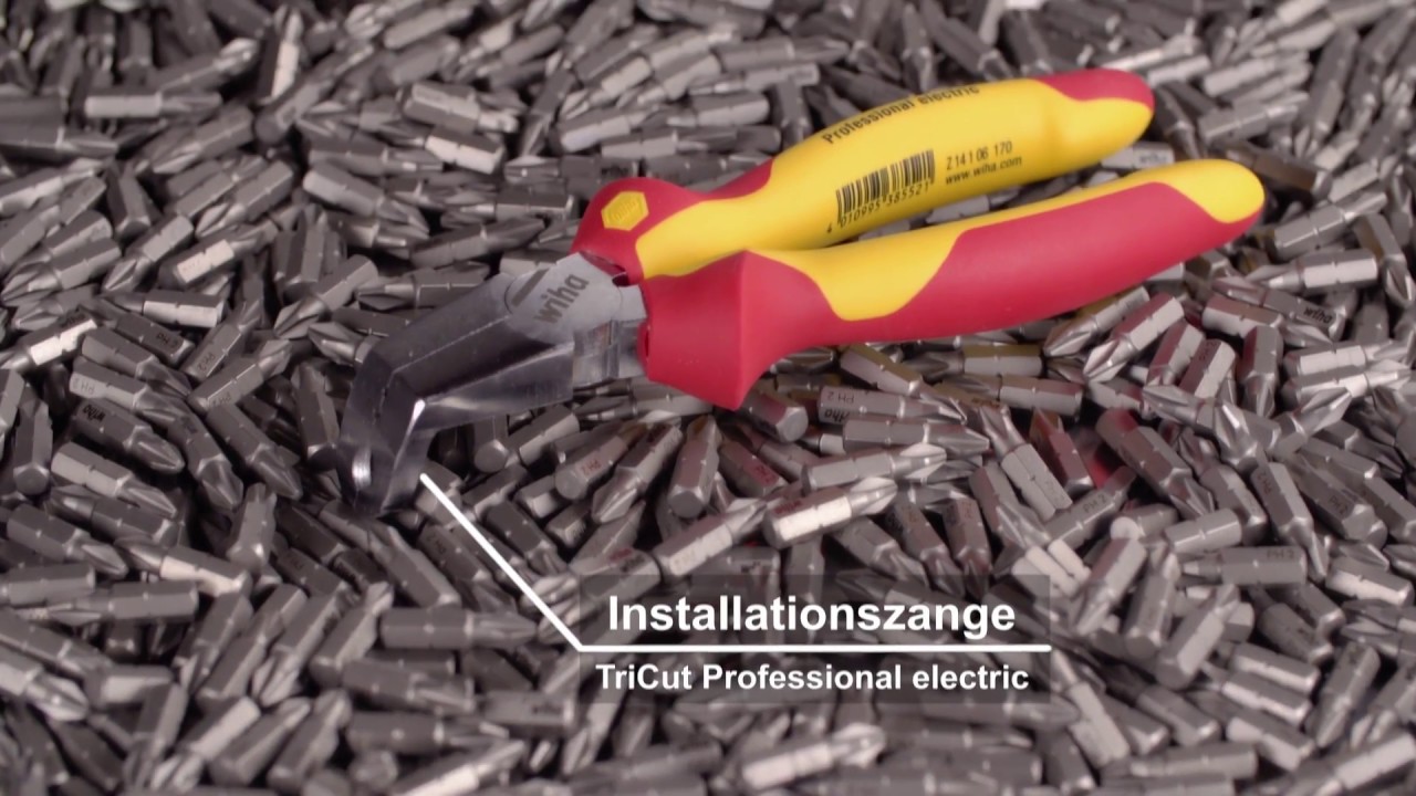 Wiha Installationszange TriCut Professional electric - YouTube