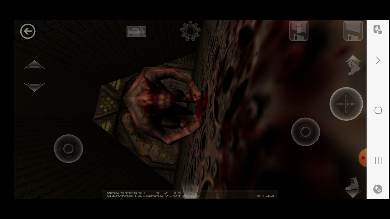 Quake 1 Darkplaces Engine custom map: MaOtopia-Moony-V1 |Radiant |Gimp ...