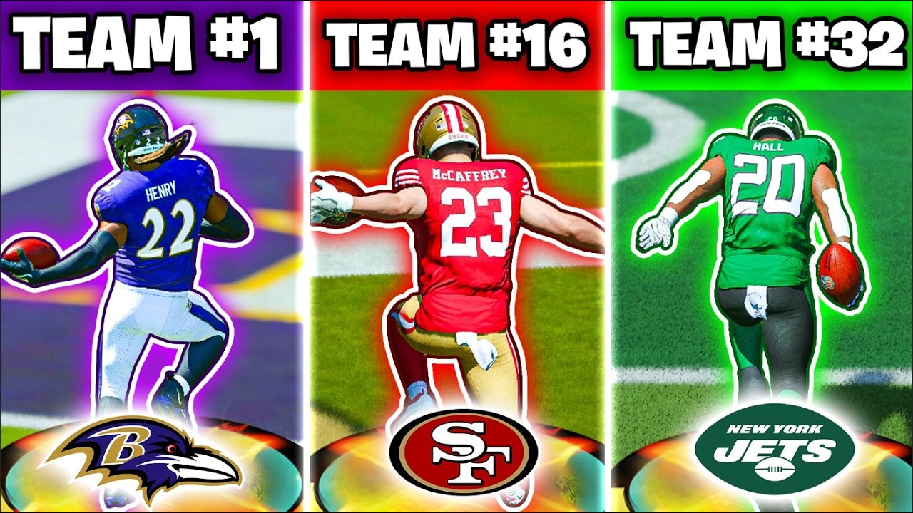 Scoring A Touchdown With EVERY Running Back In Madden 25! - YouTube