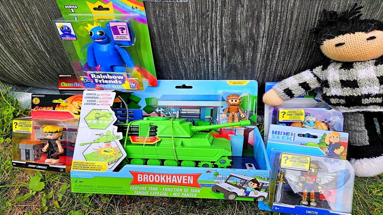 TANK GÉANT BROOKHAVEN, BLUE RAINBOW FRIENDS, CACHE-CACHE SURPRISE ...