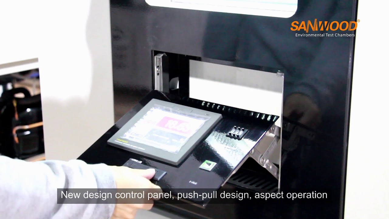 Control panel-Temperature Humidity Test Chamber - YouTube
