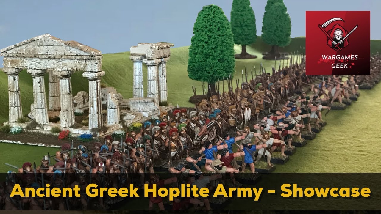 Ancient Greek Hoplite Army - Showcase - YouTube
