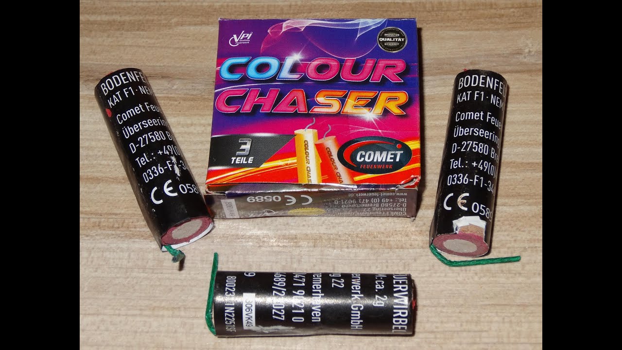 Comet Colour Chaser Brummkreisel - YouTube