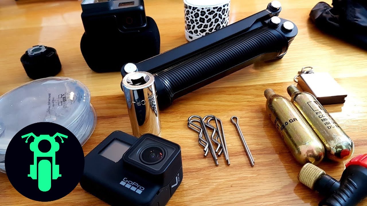Useful Things I Carry on my Motorbike - YouTube