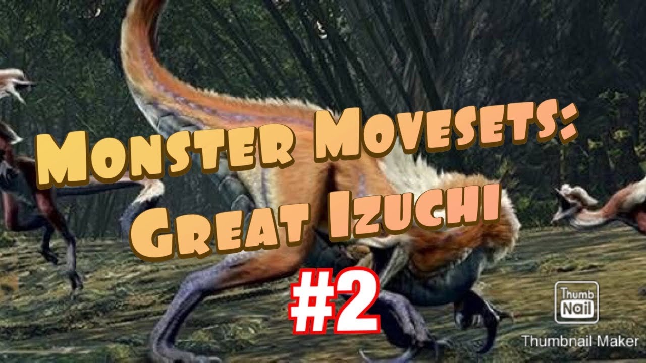 Monster Movesets: Great Izuchi. Monster Hunter Rise - YouTube