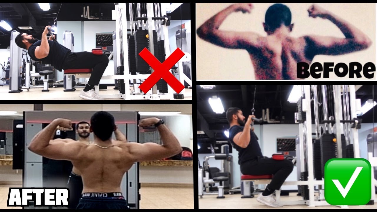 HOW TO DO A LAT PULL DOWN + Tips for Beginners - YouTube