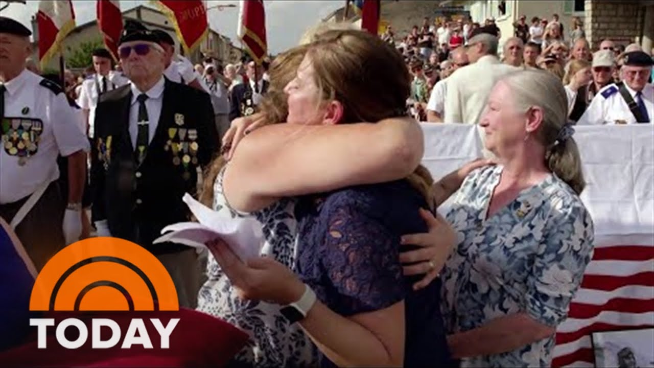 WWII Hero Pilot Who Made Ultimate Sacrifice Honored In France - YouTube