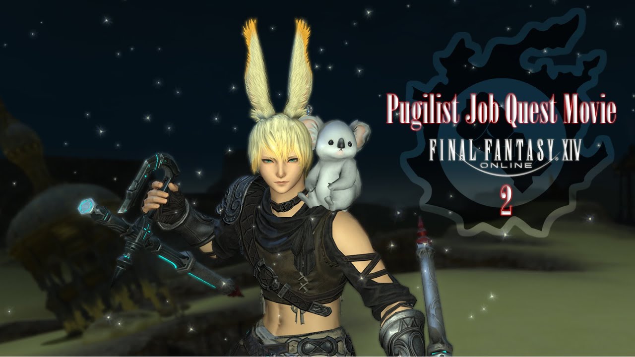 FFXIV: Pugilist Job Quest - 2 (No Commentary) - YouTube