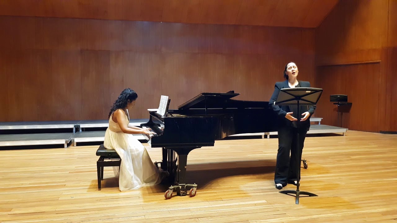 Laura Benavides - Art Songs and Schumann Sonata in A minor - YouTube