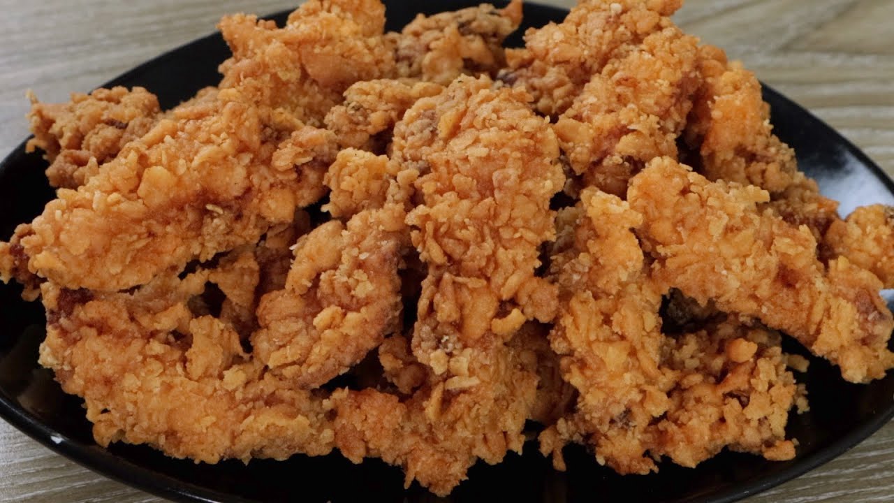 Secret for the Best Crispy Fried Chicken Recipe with Basic Ingredients ...