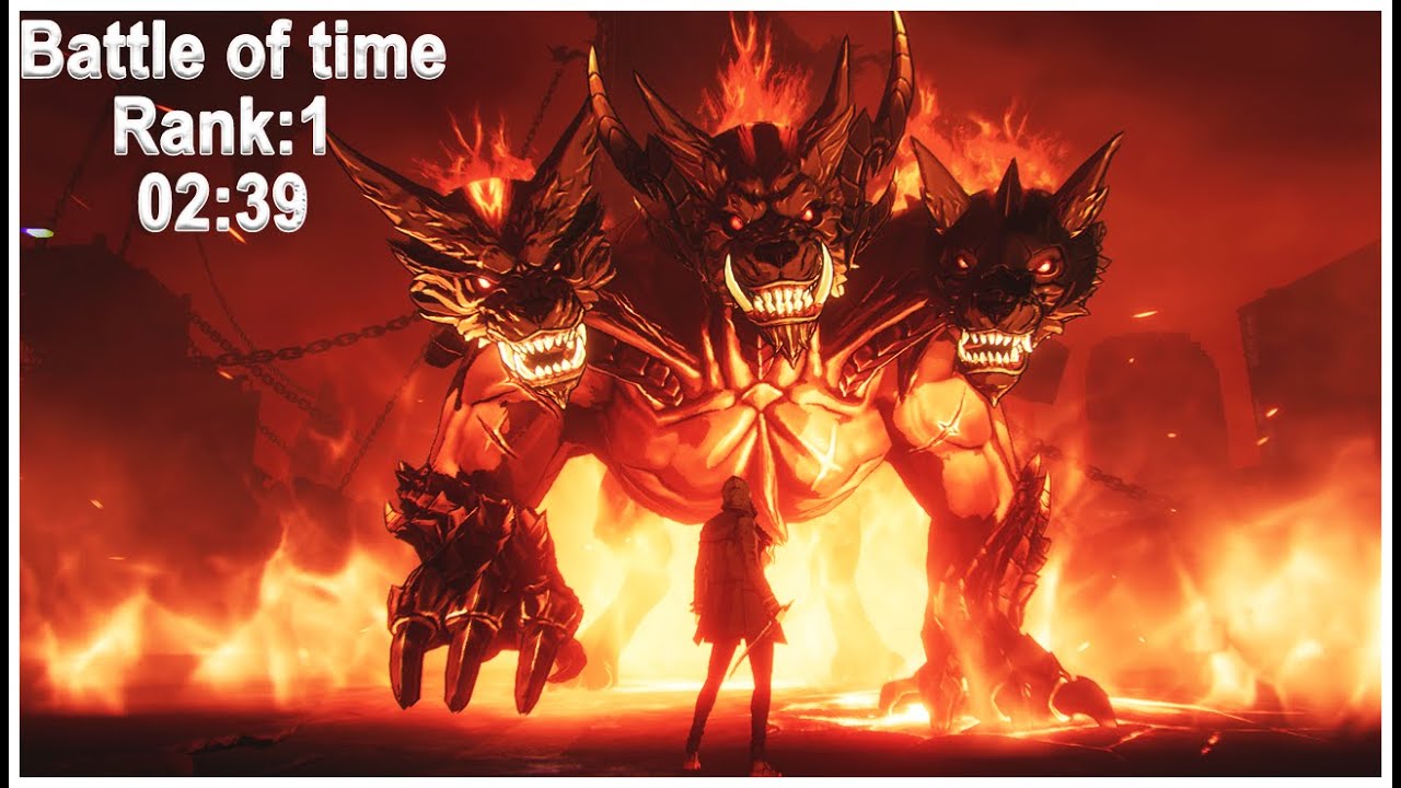 Solo Leveling Arise | Battle of time : gatekeeper of hell, Cerberus ...