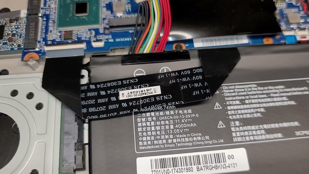 OP Over Powered OP-LP3 Laptop Battery Replacement Repair Cover Removal ...