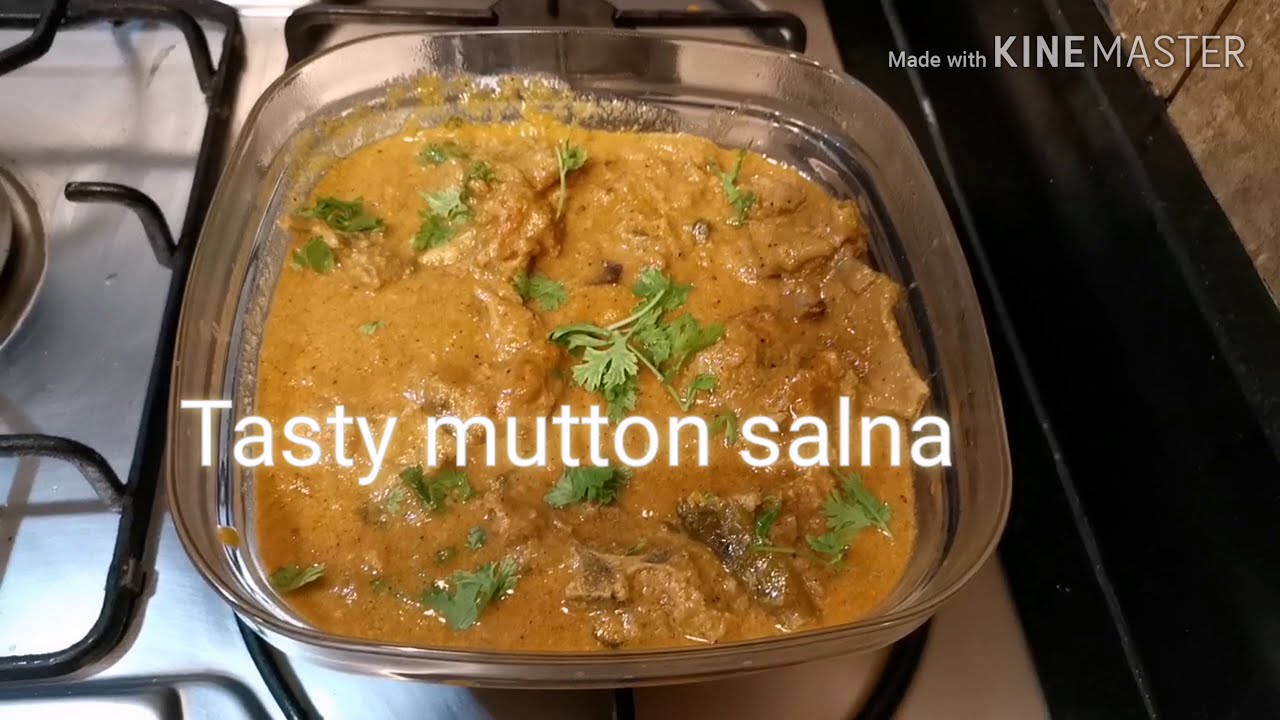 mutton salna | How to make tasty mutton salna | simple and easy mutton ...