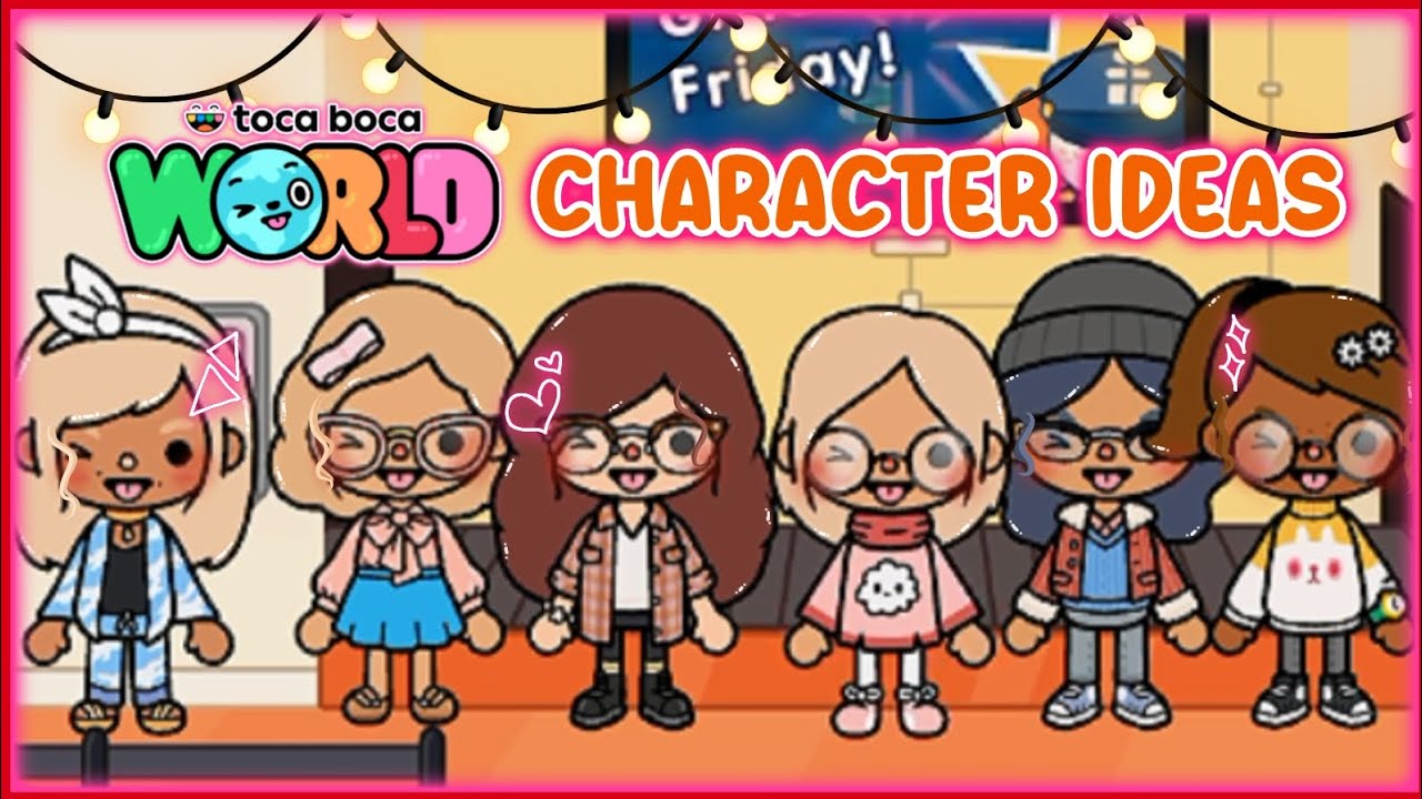Aesthetic Toca Boca Characters You’ll Want to Copy! 💕 | Toca Life World ...