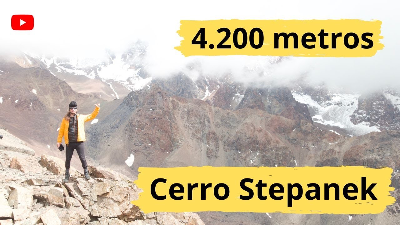 CERRO STEPANEK uma linda montanha no CORDÓN DEL PLATA, MENDOZA - YouTube