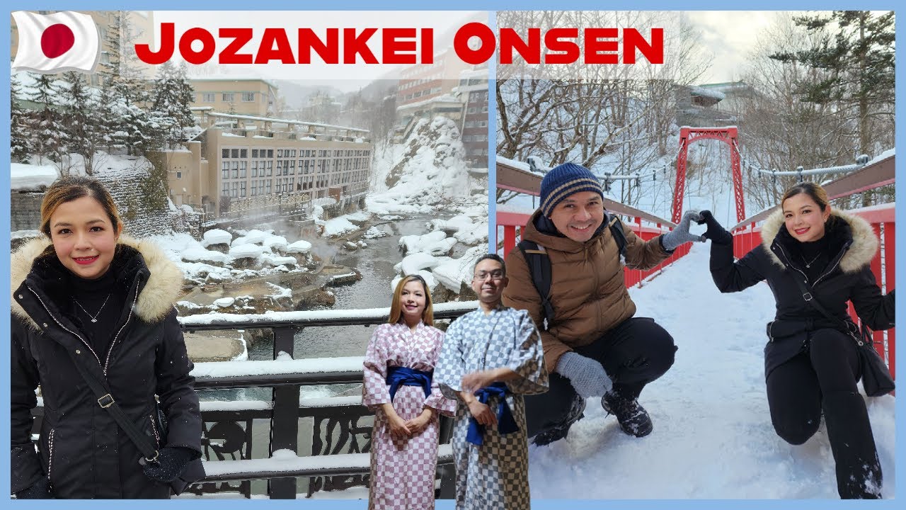 HOKKAIDO Japan - Jozankei Onsen (Shikanoyu Hotel) | Winter - YouTube