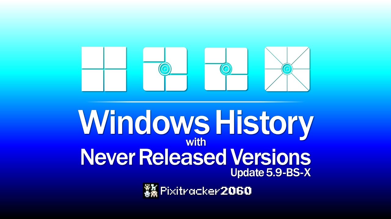 Windows History With Never Released Versions: Update 5.9-BS-X - Future ...