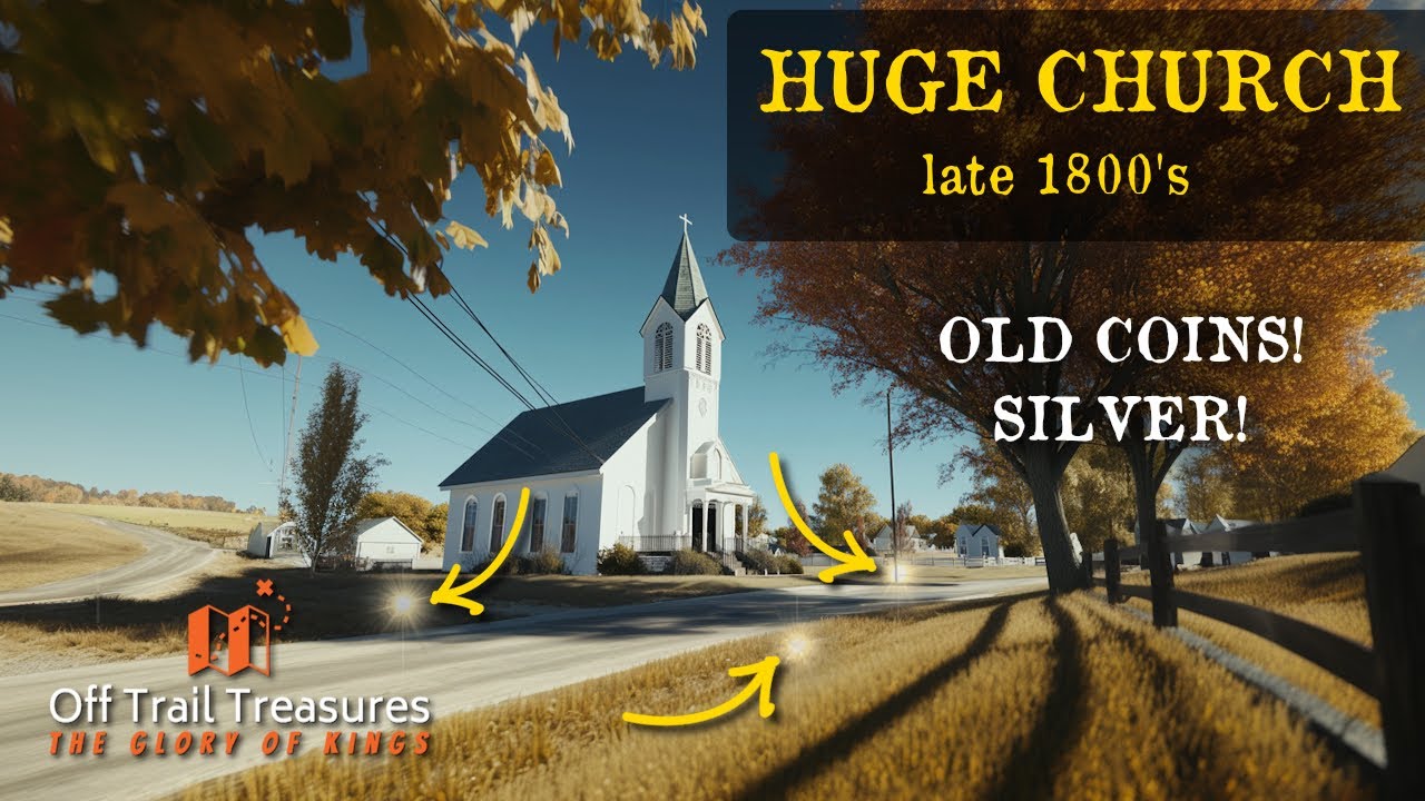 Searching a 125+ year old church for treasure & old coins (Metal ...