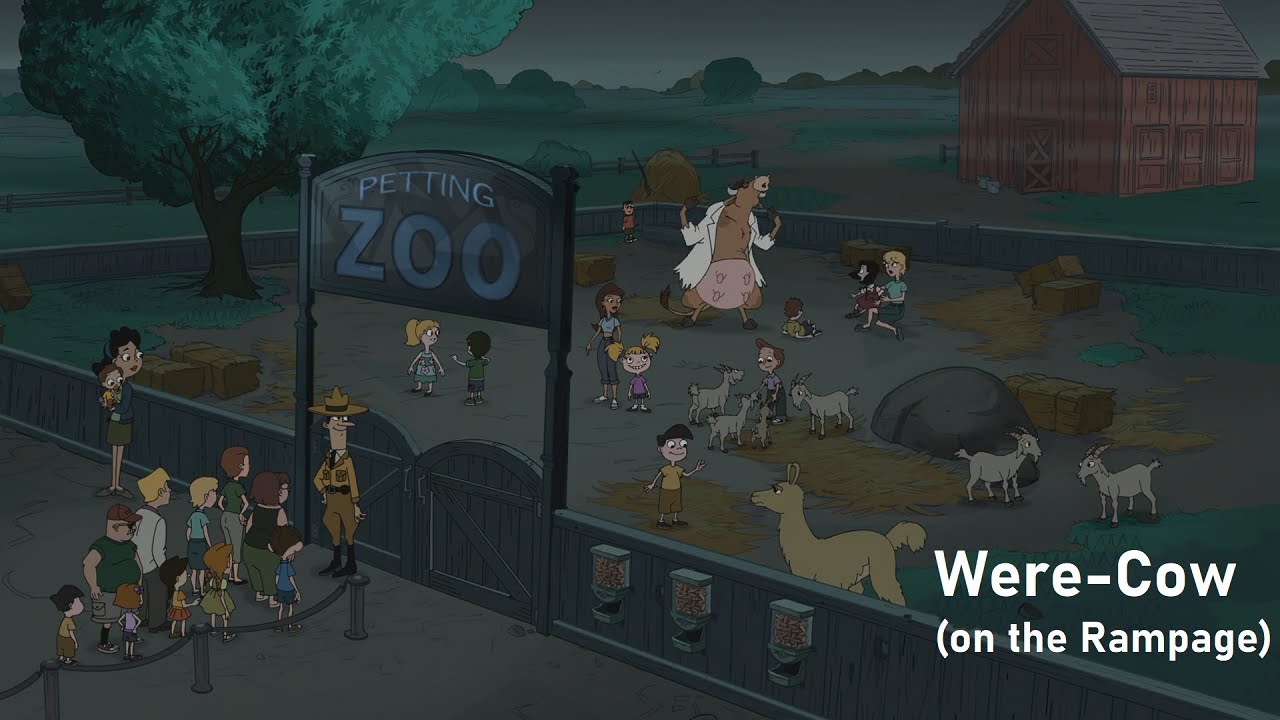 Werecow Transformation Phineas And Ferb