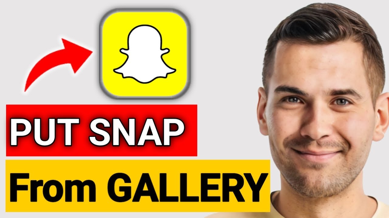 How To Put Snap From Gallery Without Showing Media - YouTube