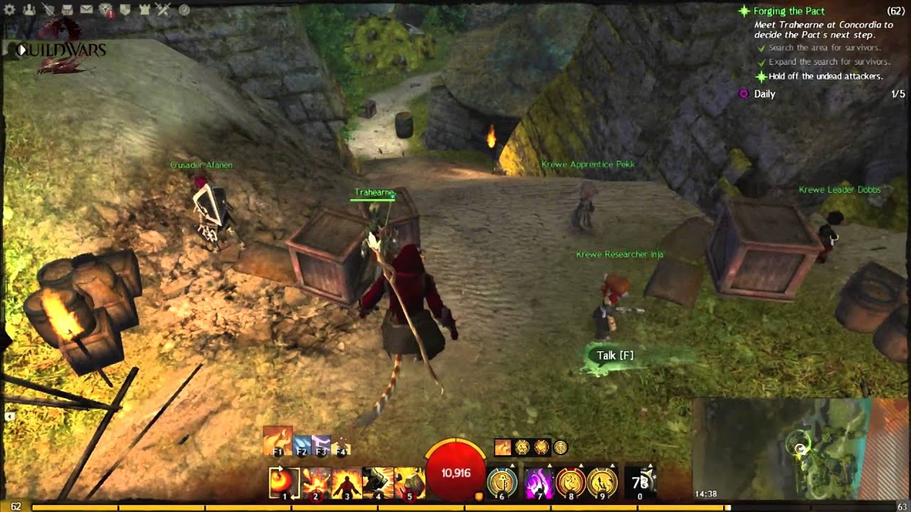 Guild Wars 2 - Orr - Mission 29 - Forging the pact - YouTube