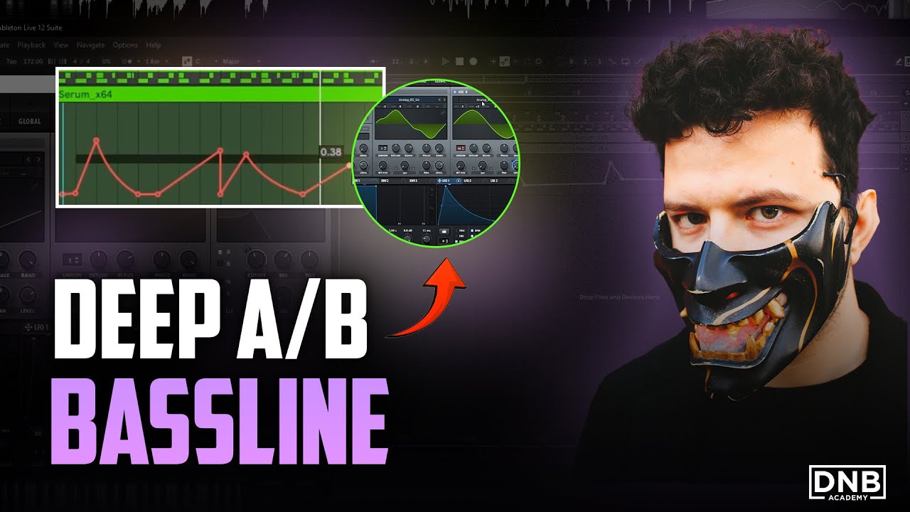 How to Make a A-B Deep DNB Bassline in Serum – Step-by-Step! - YouTube
