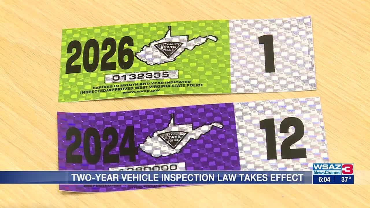 Two year Vehicle Inspection Law Takes Effect In W Va YouTube two-year-vehicle-inspection-law-takes-effect-in-w-va-youtube