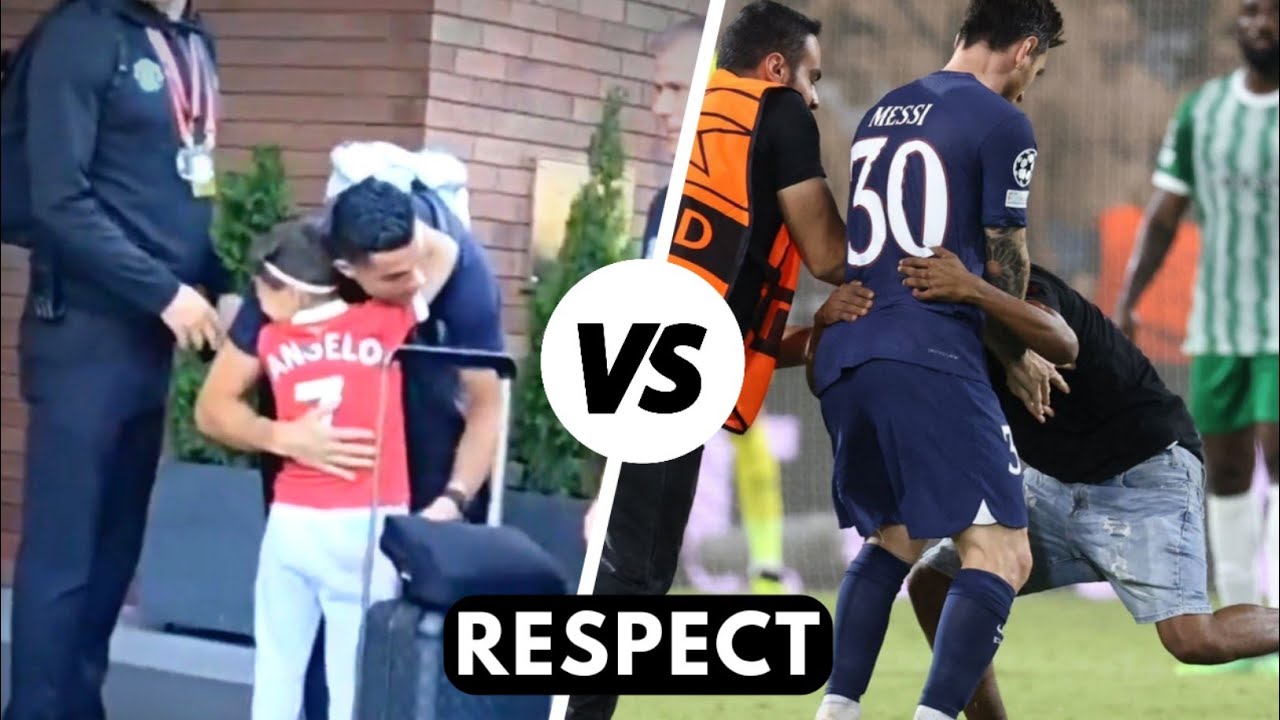 Messi Fan Moment vs Ronaldo Fan Moment • RESPECT Moments! Ronaldo Goal ...