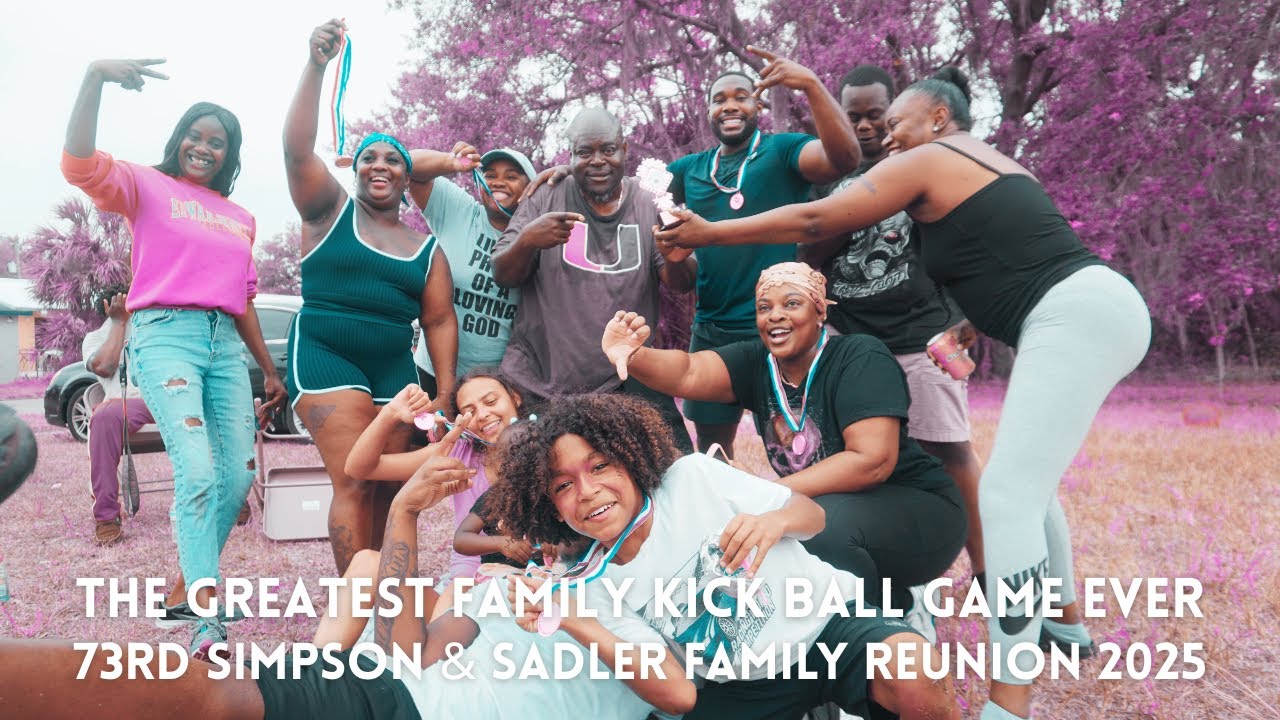 The Greatest Family Kick Ball Game Ever | 73rd Simpson & Sadler Family ...