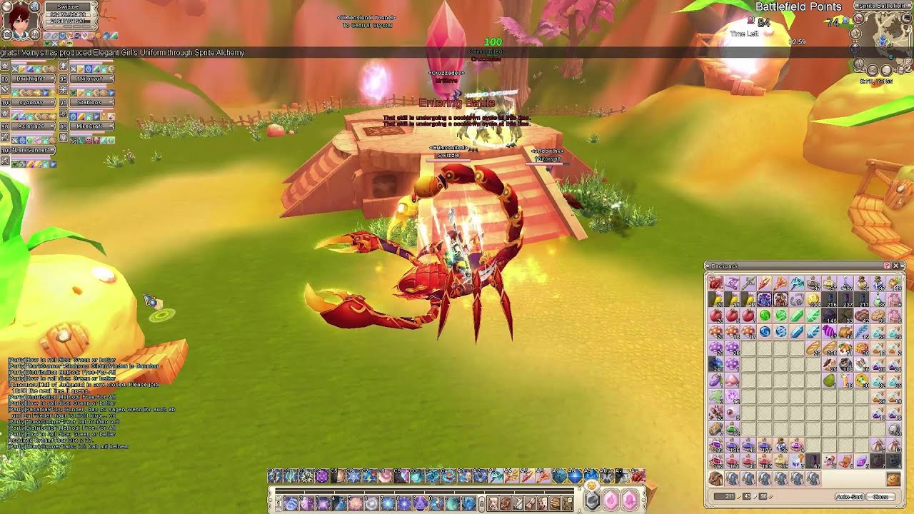 Grand Fantasia: Sprite Arena 81-100 - Change the Crystal! (Swizzie ...