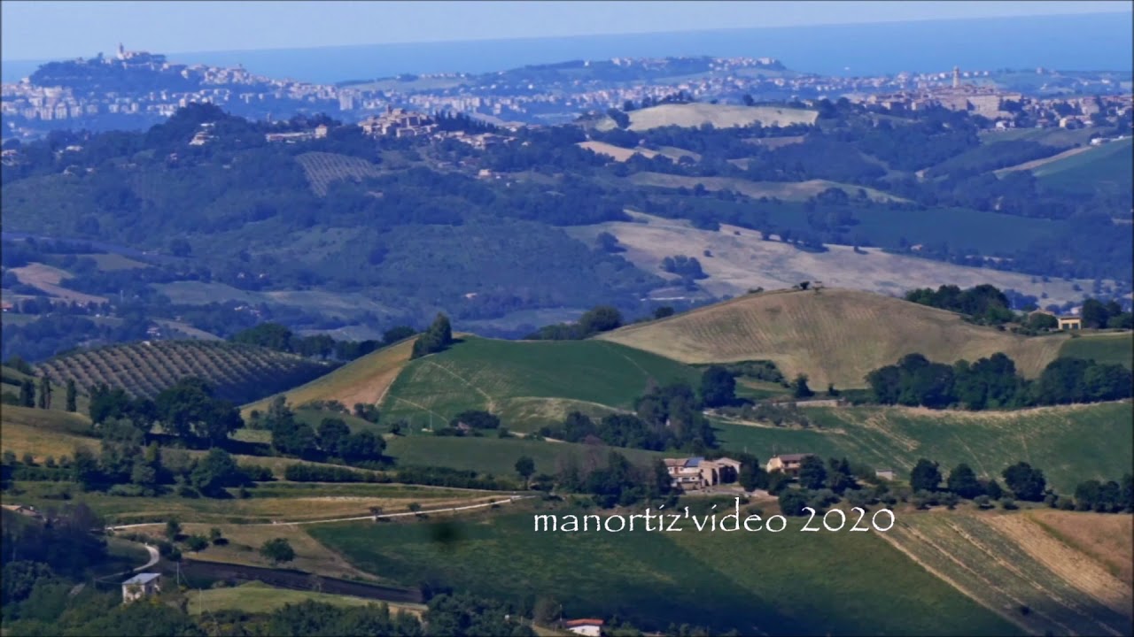 Il Fermano versante adriatico da castel di Croce Ascensione by manortiz ...