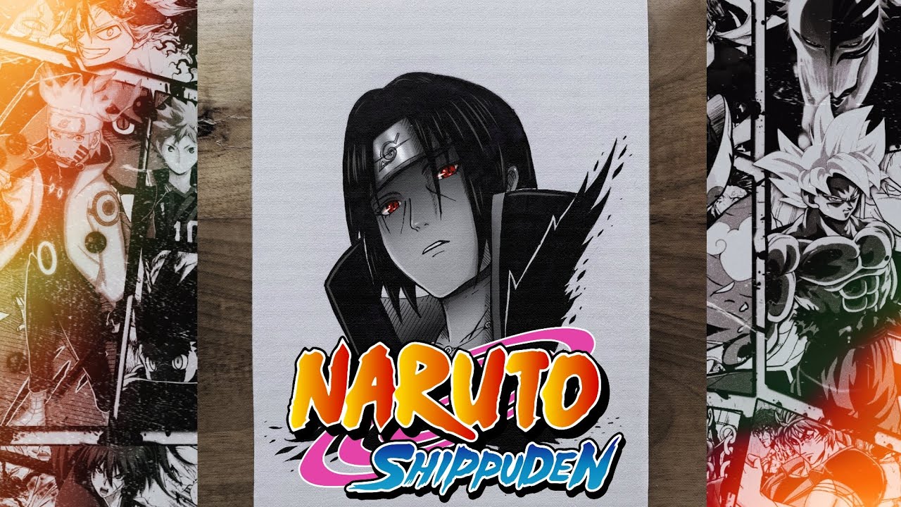 Itachi Uchiha | Naruto Digital Ink 🍥 - YouTube