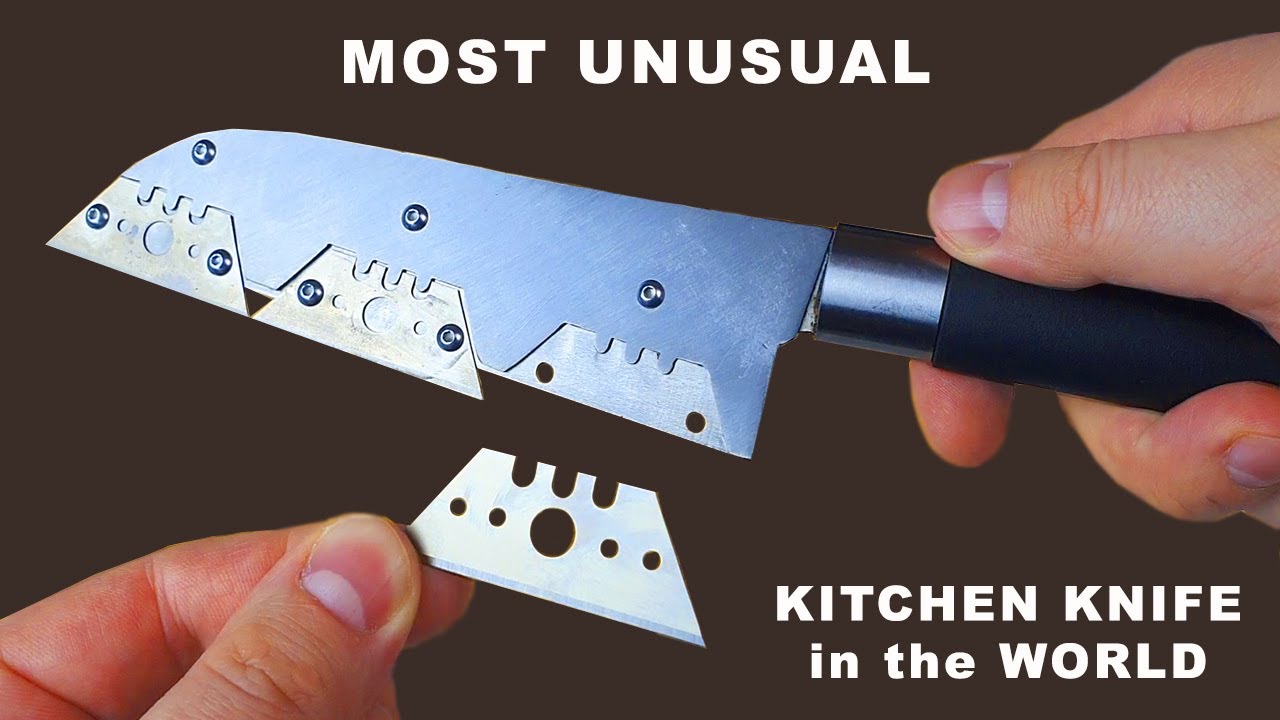 MOST UNUSUAL KITCHEN KNIFE in the WORLD ! - YouTube