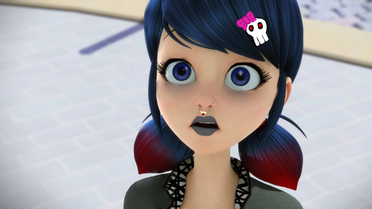 Emo Marinette - Miraculous Ladybug Fanmade - [S P E E D E D I T] - YouTube