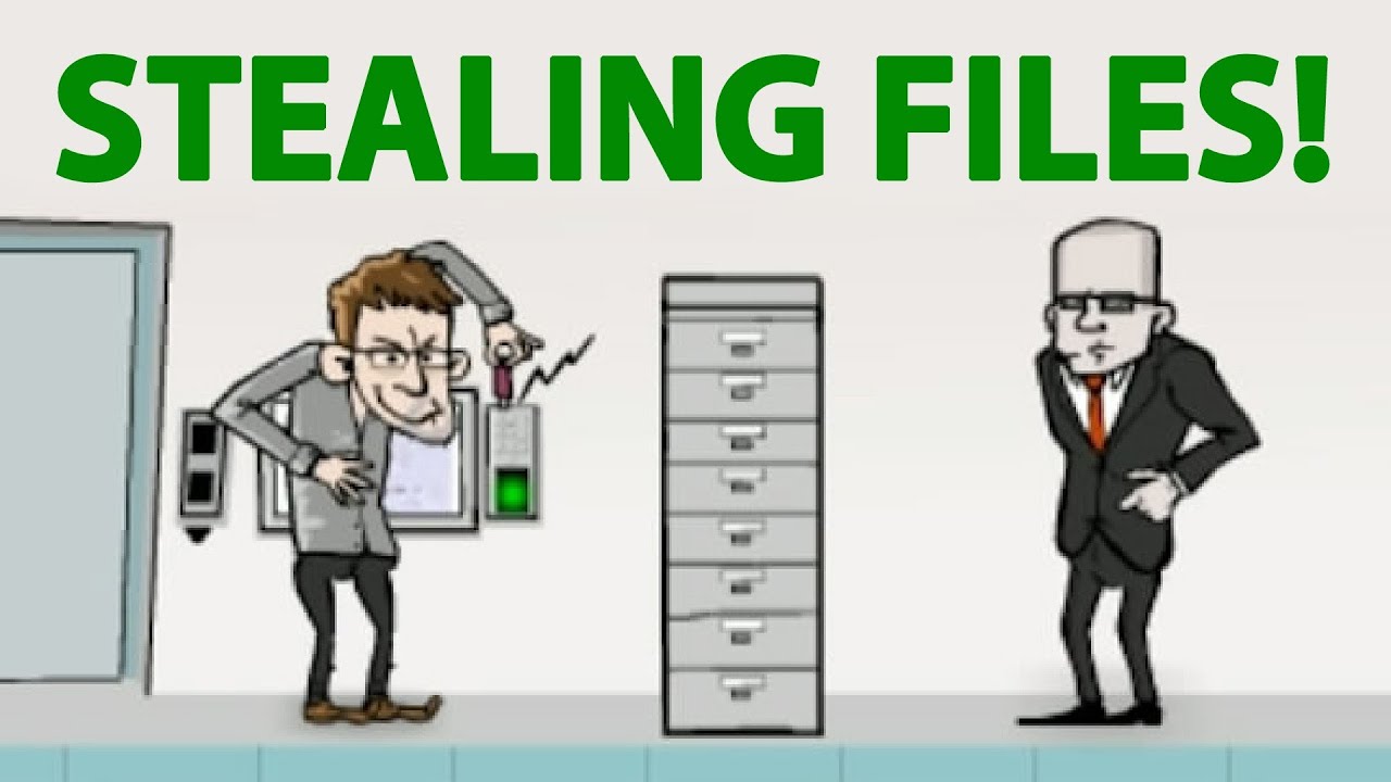 Edward Snowden Stealing Files From The NSA! - YouTube
