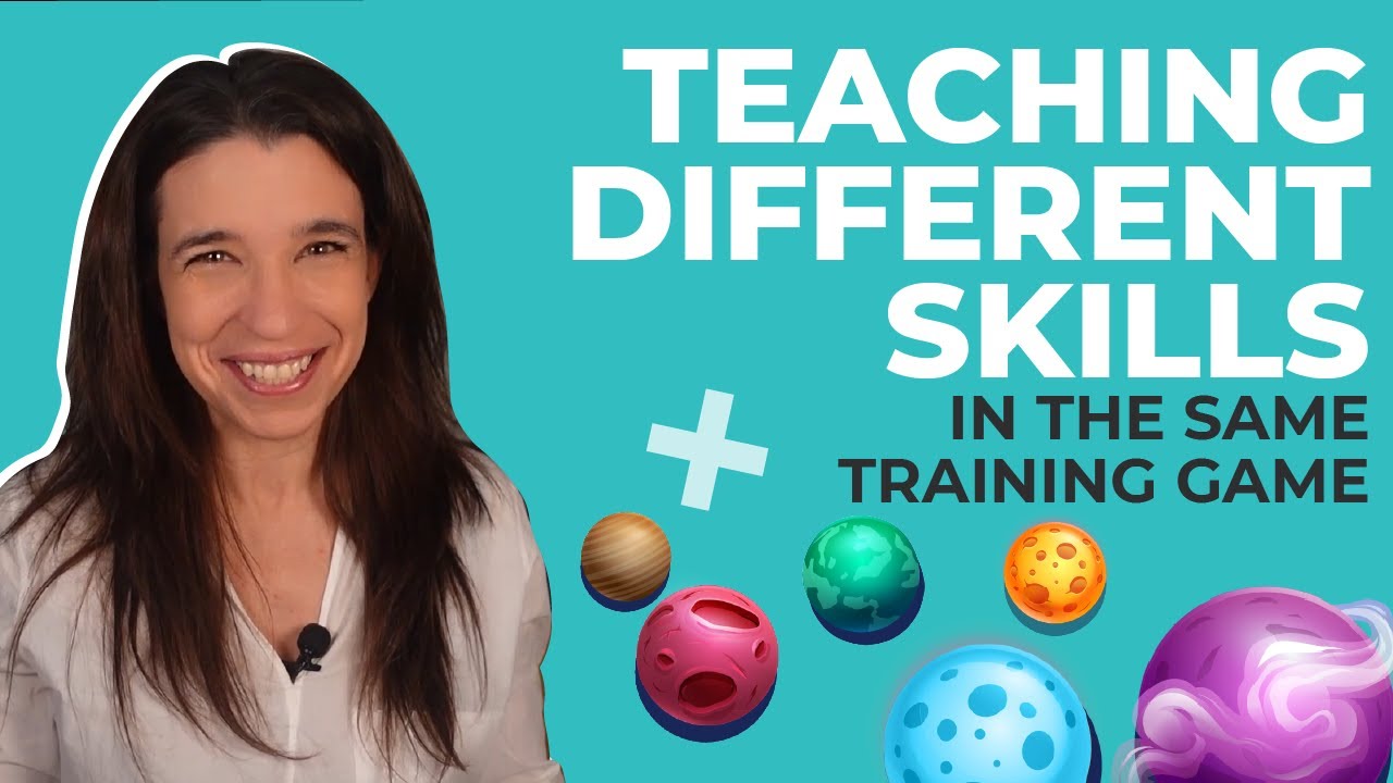 Teaching different skills in the same training game - YouTube