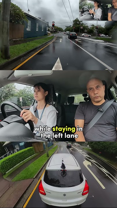 Lost mark for forgetting to turn the indicator off - YouTube