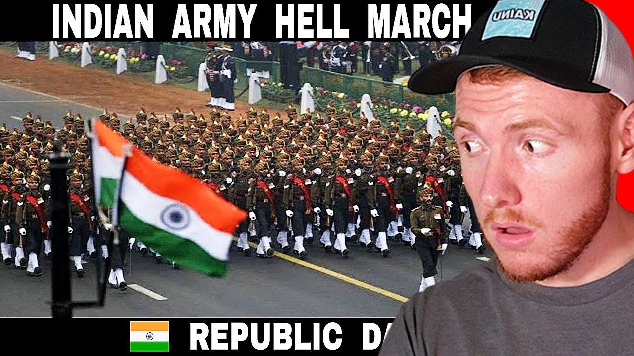 AMERICANS REACT to INDIA HELL MARCH 2022 | India's Republic Day Parade ...