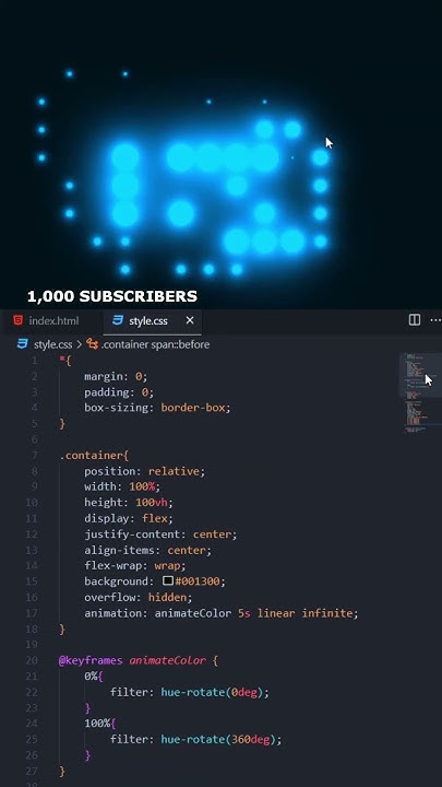 Mouse Move Effect Pure CSS #shorts #css - YouTube
