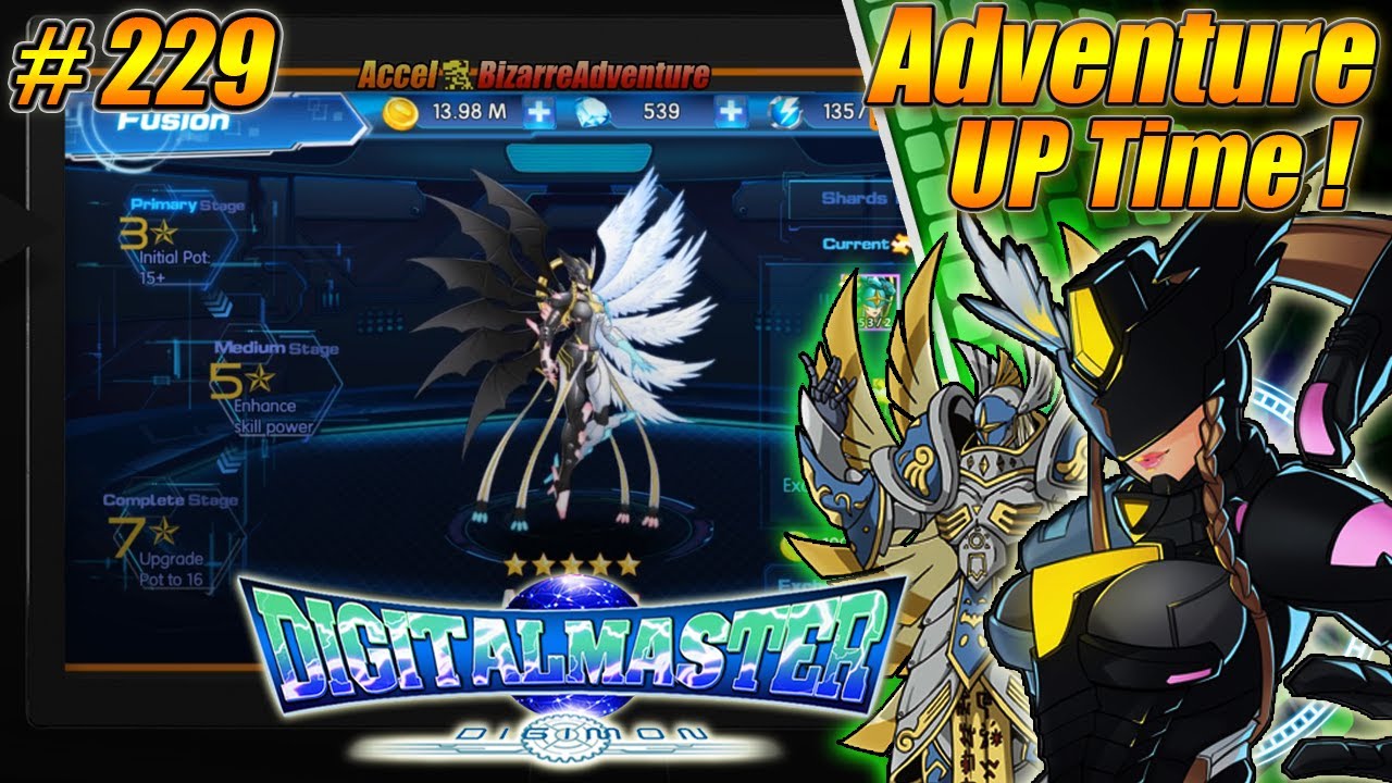Digital World - Adventure UP Time! #229 | 5 Stars Mastemon | Accel Play ...