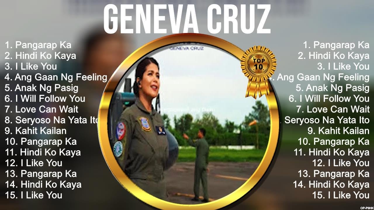 Geneva Cruz Greatest Hits ~ Geneva Cruz OPM Hits 🎵 Top OPM Songs 2023 ...