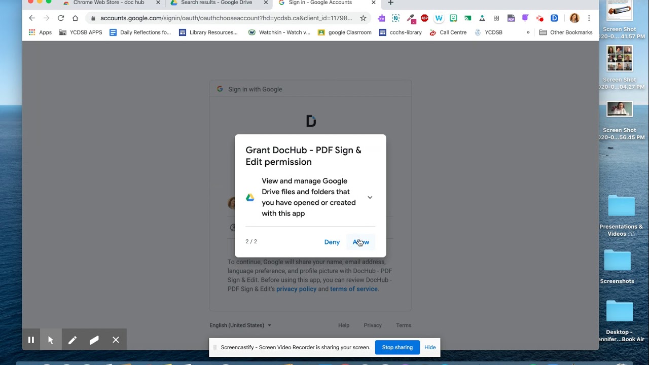 Use Doc Hub for PDFs - YouTube