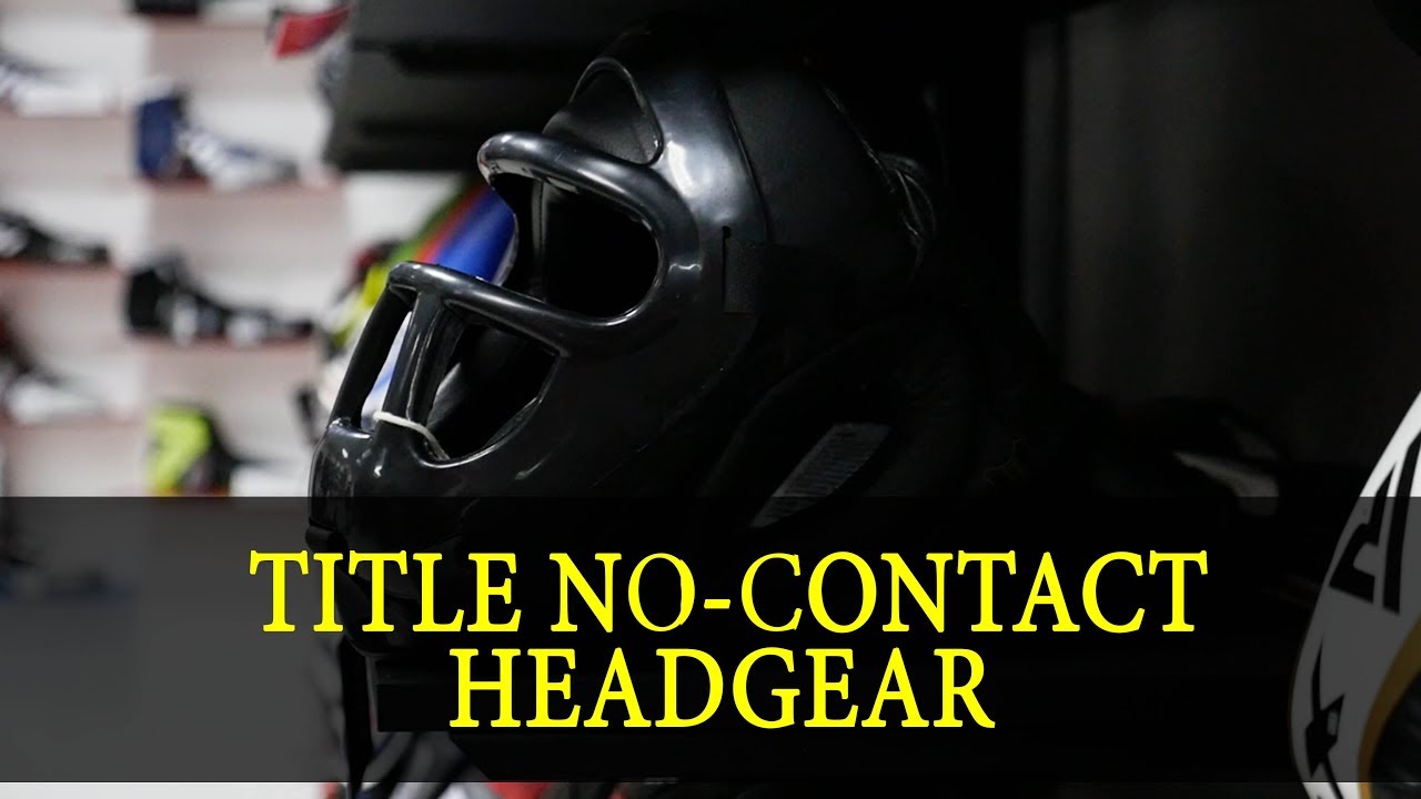 TITLE No-Contact Headgear (шлем) - YouTube