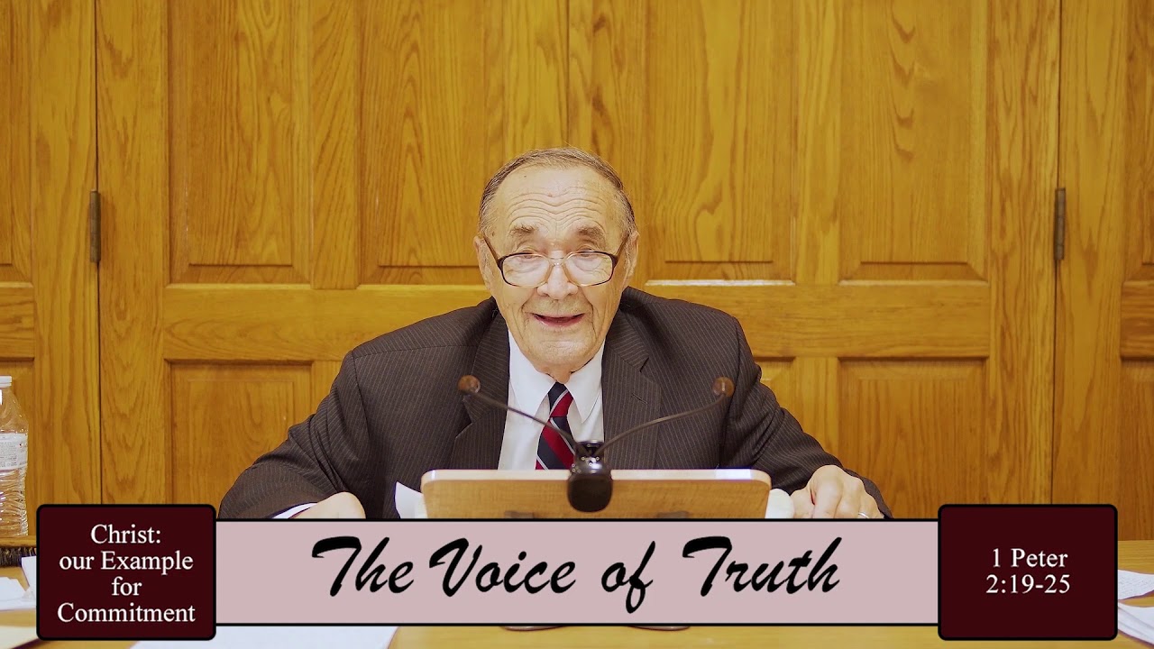 Christ, our Example for Commitment, 1 Peter 2:19-25 - YouTube